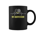 Dispatcher Thin Yellow Line Dispatch Us American Flag Coffee Mugs ...