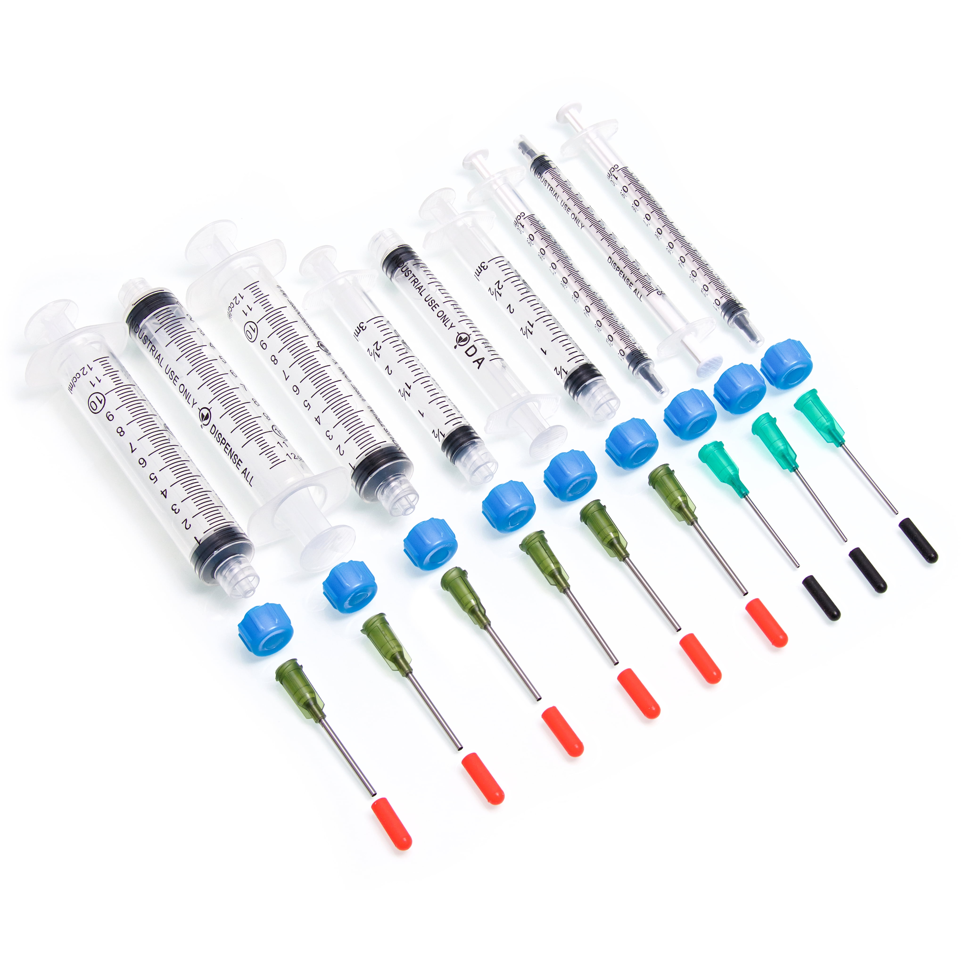 Dispense All - K1-9 All-Purpose Industrial Syringe Kit - 1ml/3ml/10ml ...