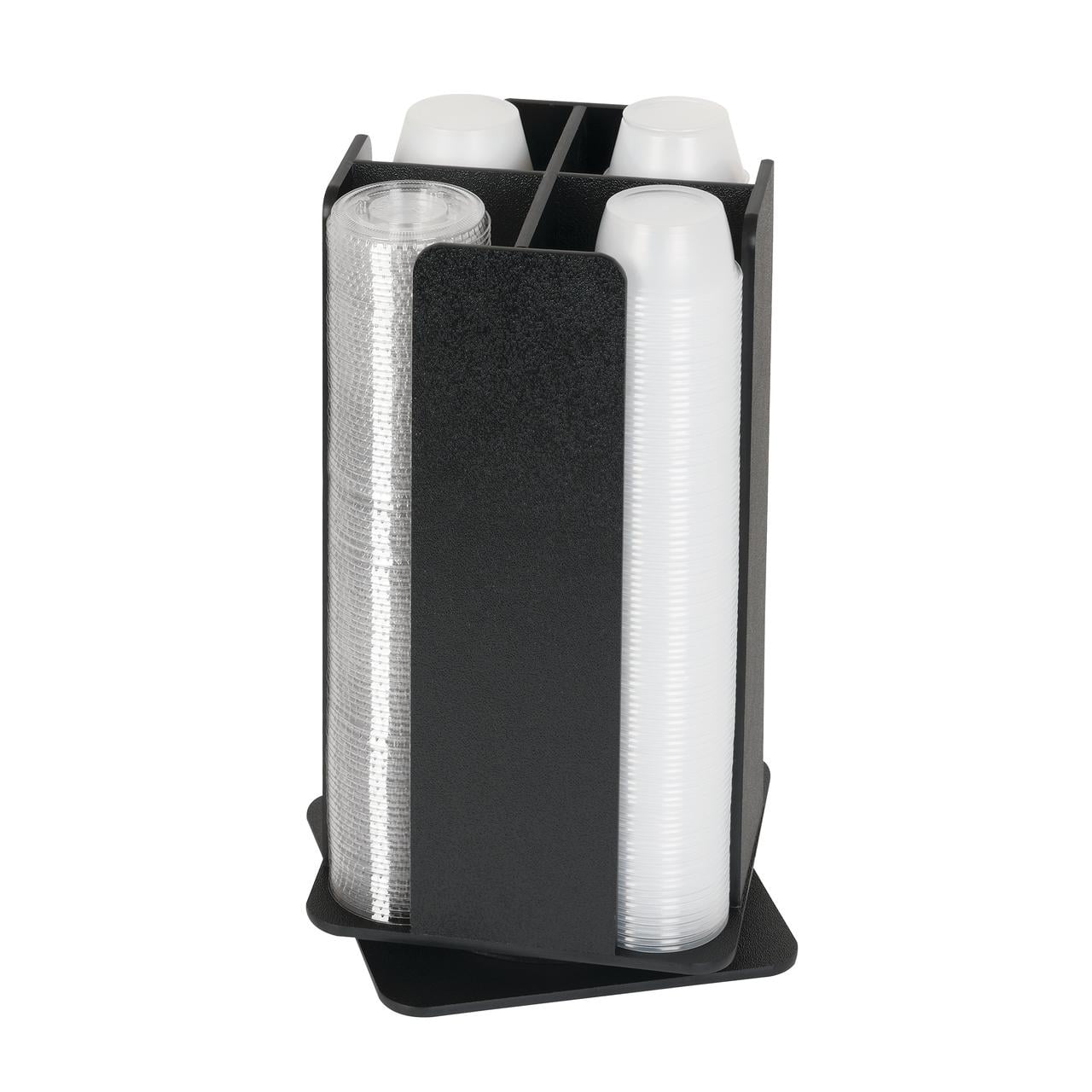 Dispense-Rite RCLO-SM-4BT Revolving portion cup & lid organizer ...