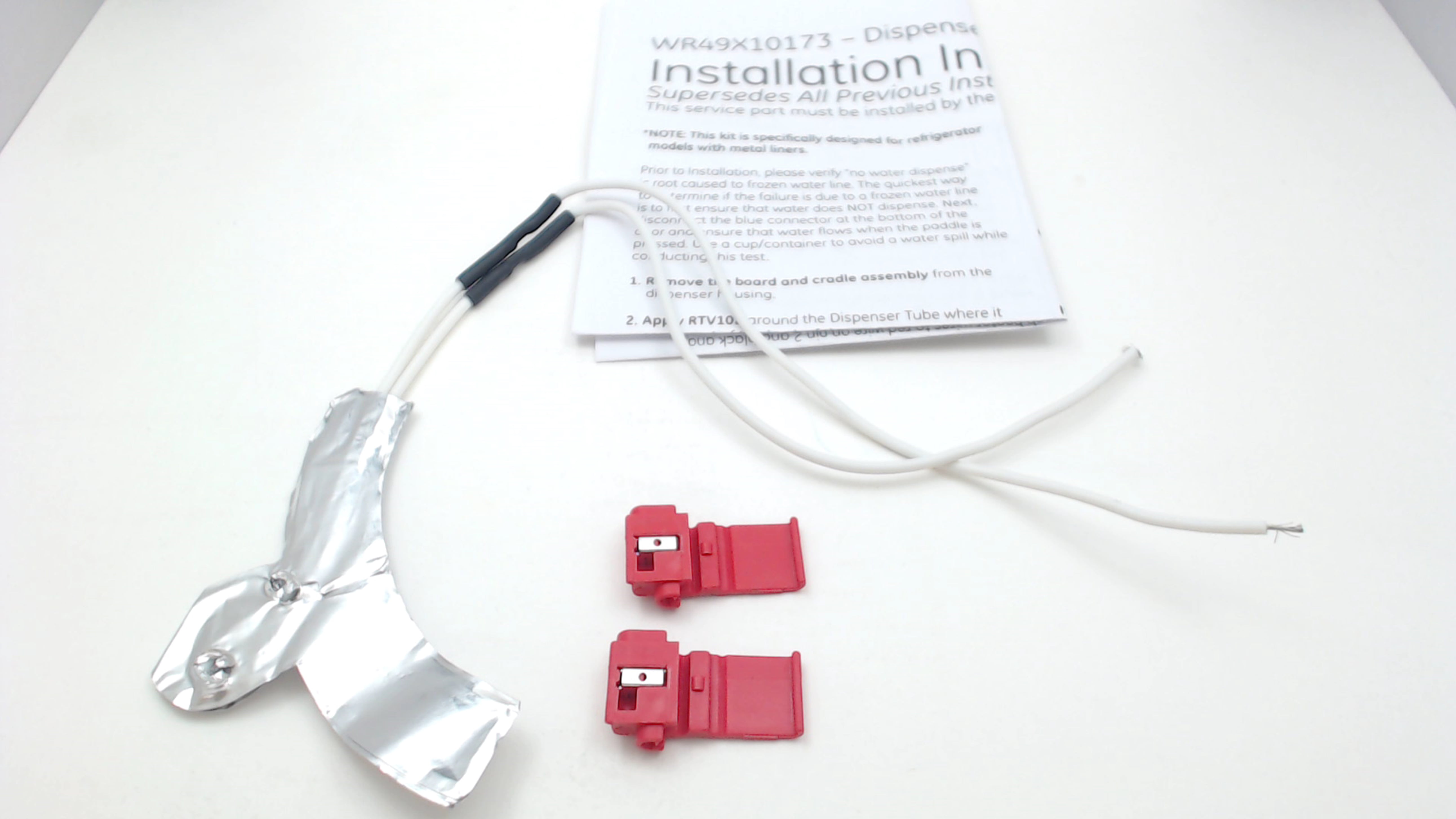 Dispenser Water Tube Heater for General Electric AP4318572 PS1766223 ...