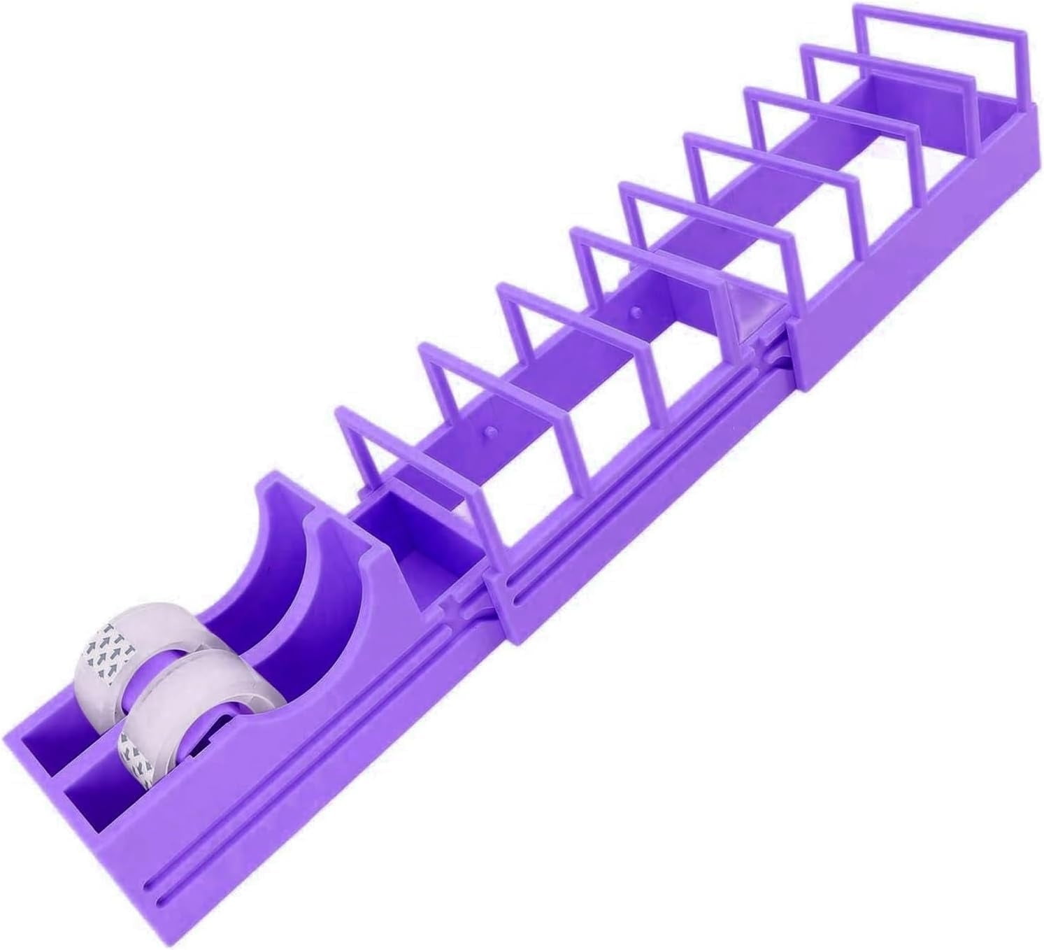 Dispenser for Wrapping, Portable Foldable Double Roll Tape Dispenser ...