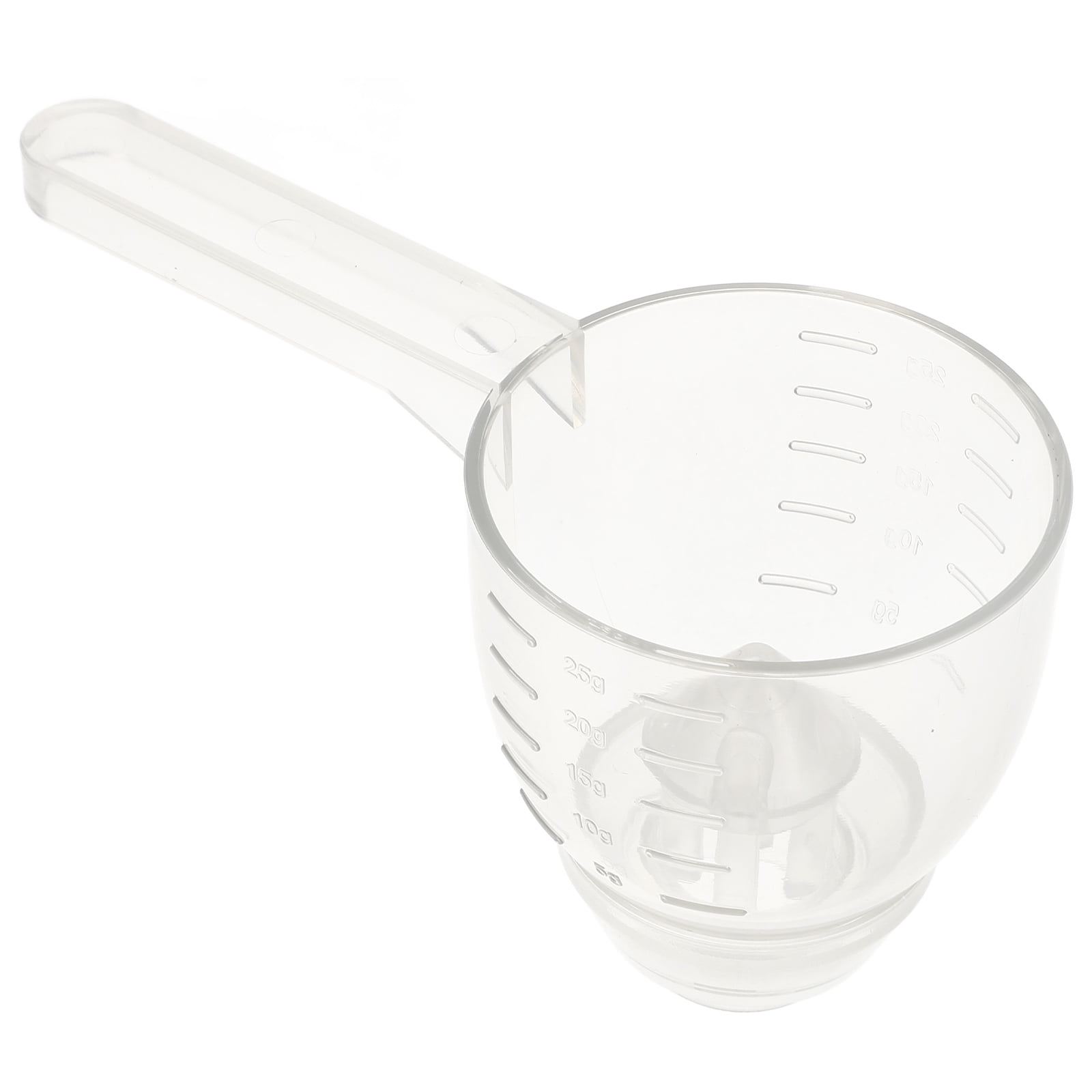 Dispensing Slotted Spoon Protein Powder Funnel Travel Transparent ...