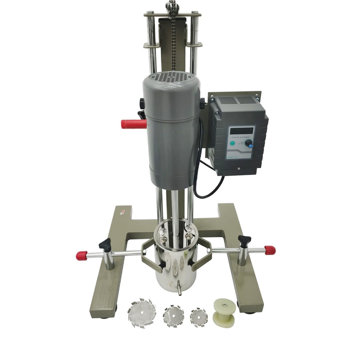 Dispersion Emulsifier Grinding and Dispersing Machine Lifting Vertical ...