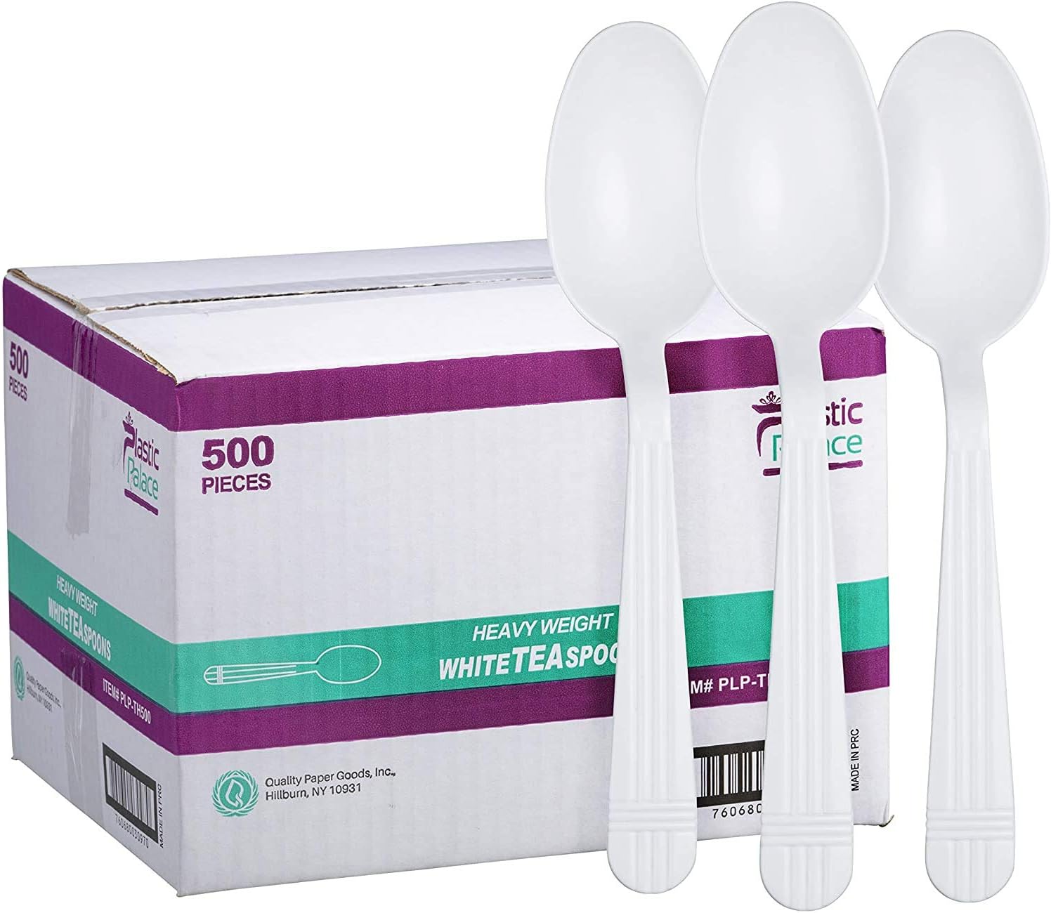 Dixie Plastic Cutlery, Heavyweight Soup Spoons, White, 100/Box ...