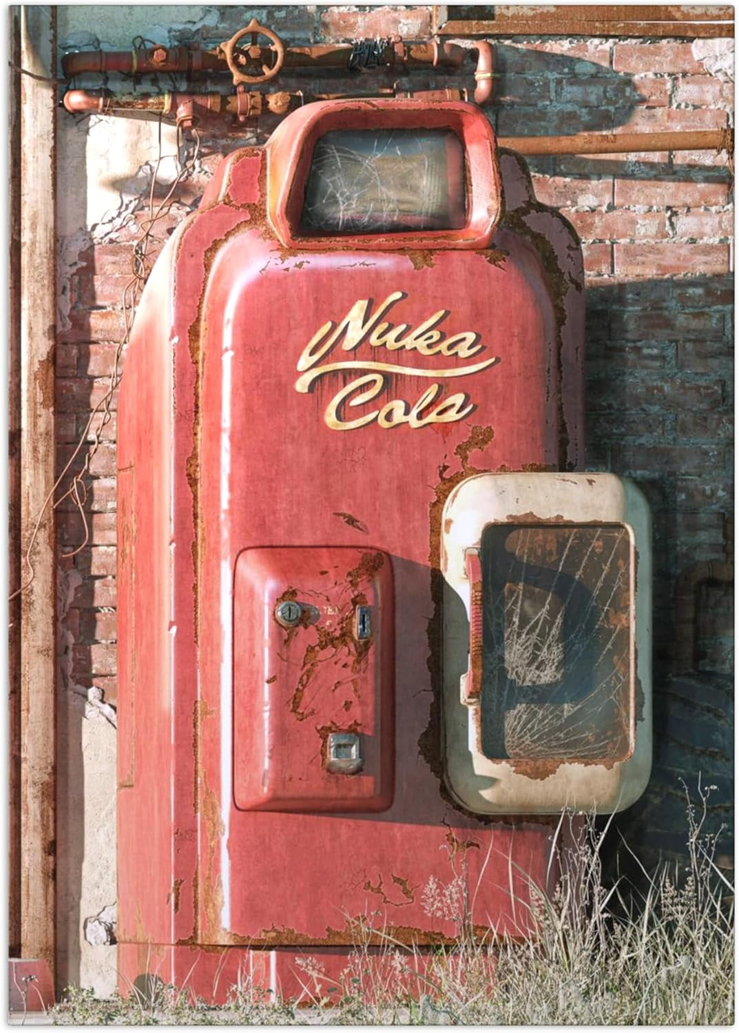 Displate Official Fallout Metal Poster Magnetic Mounting Included ...