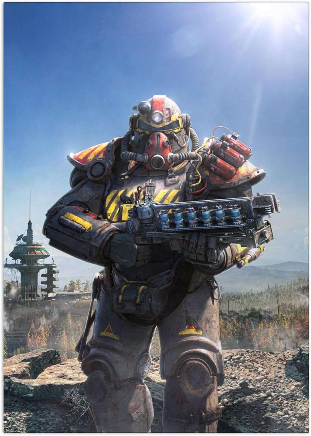 Displate Official Fallout Metal Poster Magnetic Mounting Included ...