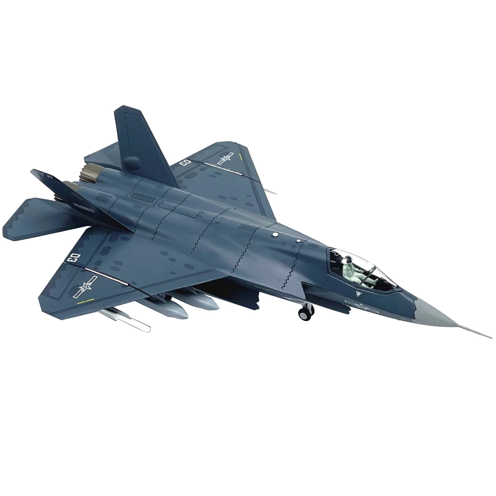 Display Aviation Passion China J-35 Fighter Model 1:72 Scale Alloy ...