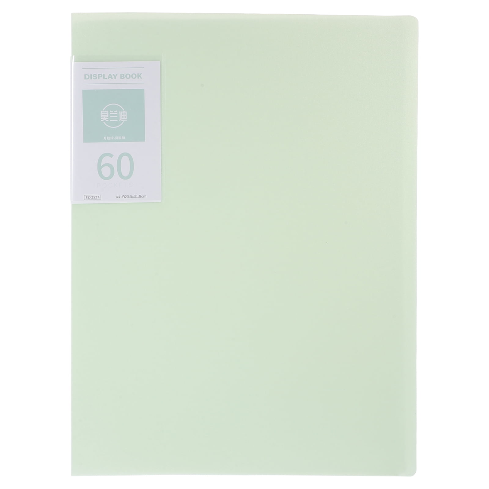 Hemoton Transparent Document Storage Folder for Home Green Plastic ...