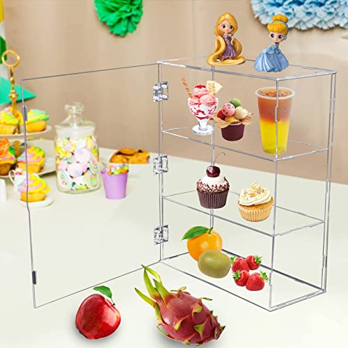 Display Box Bakery Pastry Display Case Donut Display Shelf Cake Cupcake ...