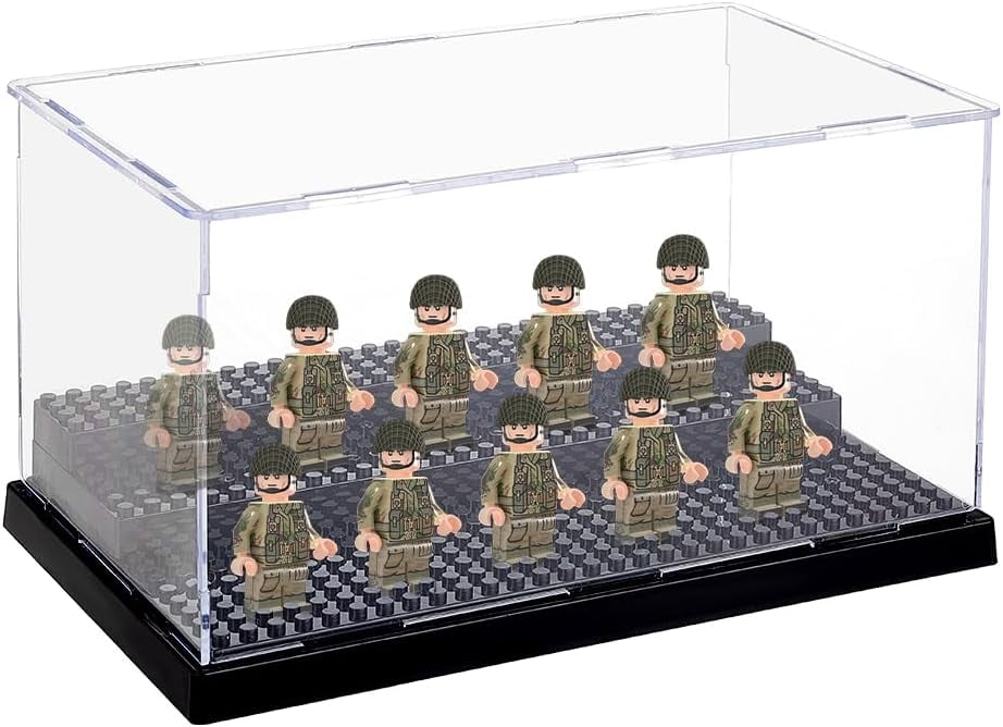 Display Case for Minifigure 3-Tier Acrylic Minifigure Display Cases ...