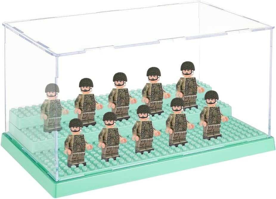 Display Case for Minifigure 3-Tier Acrylic Minifigure Display Cases ...
