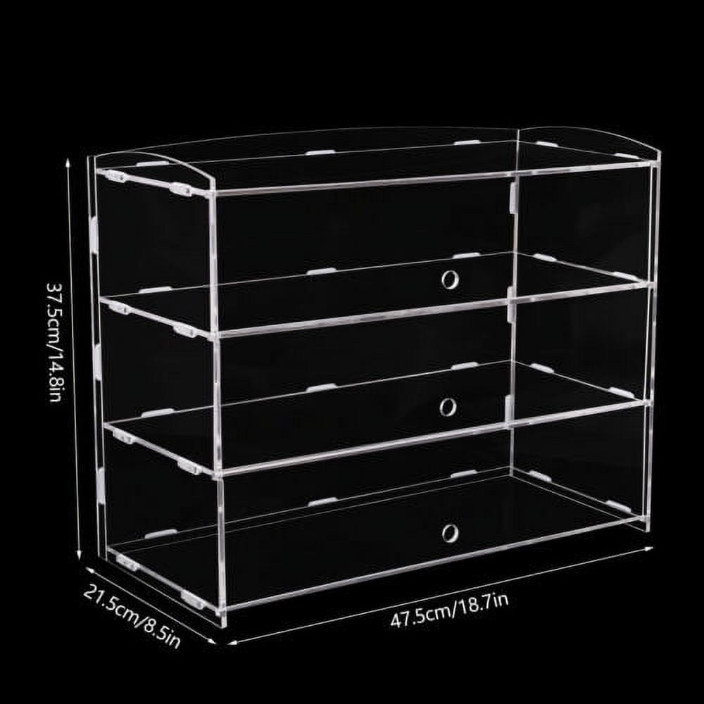 Walmart 3-Tier Acrylic Display Case Shelf, Freestanding Retail ...