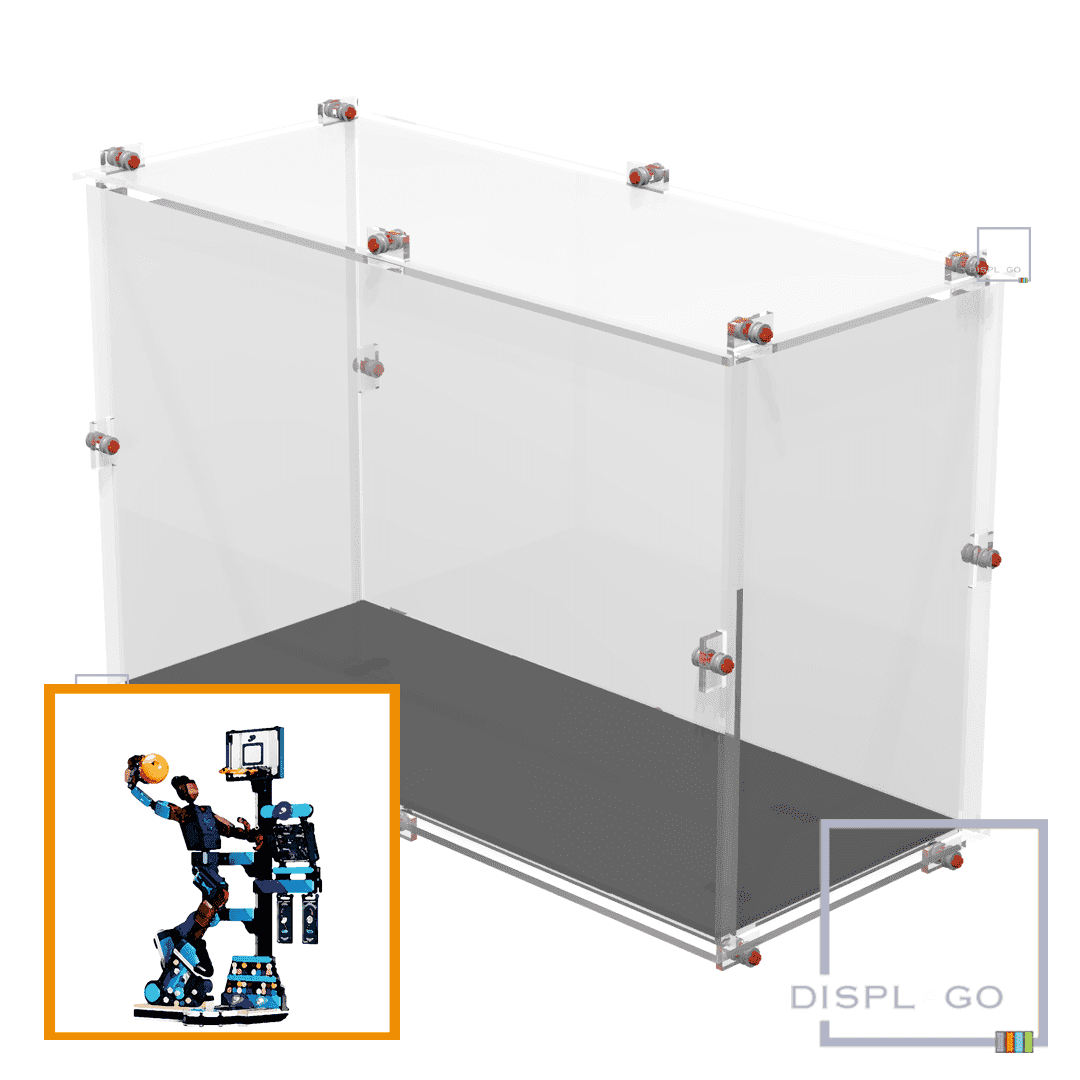 Display Case for LEGO® 43010 Nike™ Slam Dunk (Black base) - Walmart.com