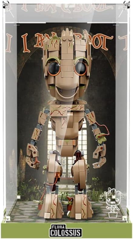 Display Case for Lego I am Groot 76217, 3MM Acrylic Display Box for ...