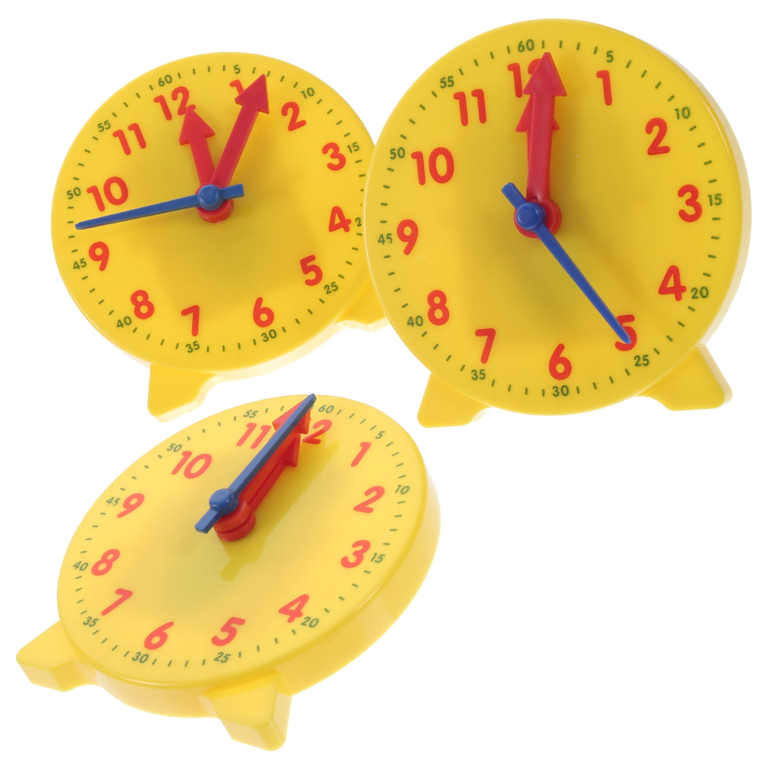 Display Clock Model Prop Teaching Aids Learning to Tell The Time ...