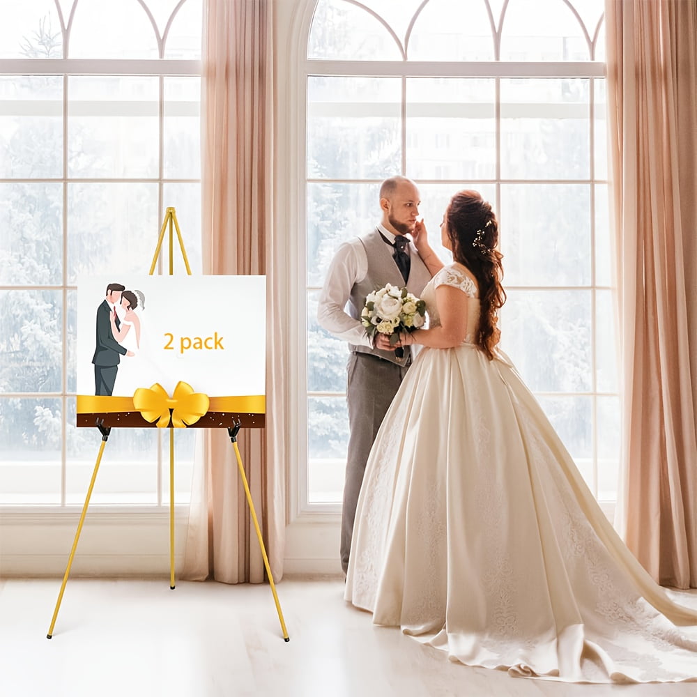 Display Easel Stand For Wedding Sign - Artist Instant Tripod ...