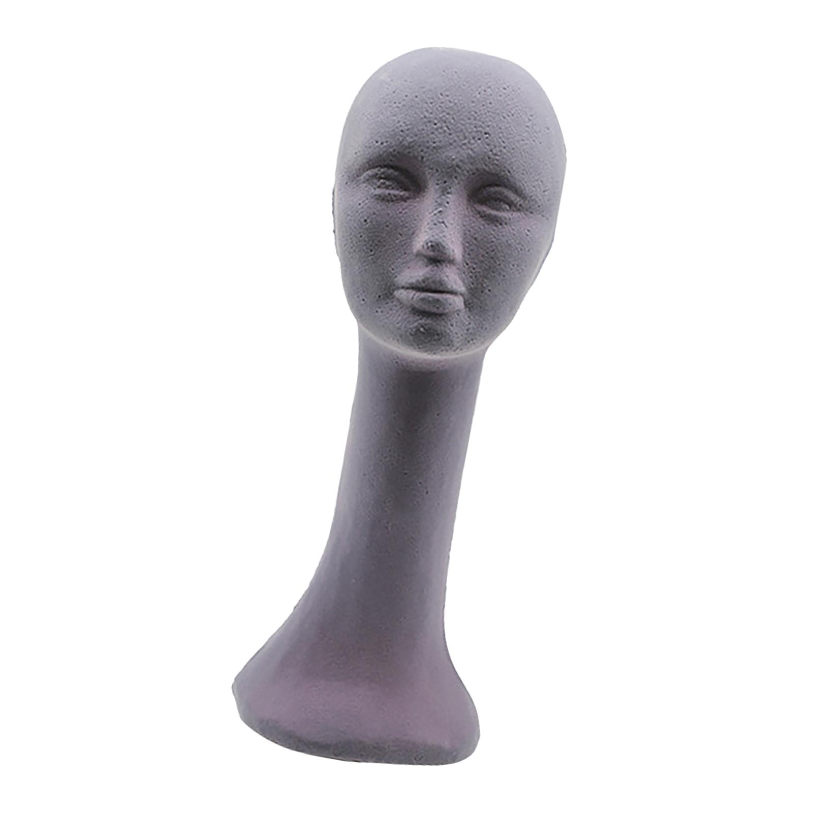 Display Foam Head Model Stand Manikin Model for Sunglasses Jewelry ...