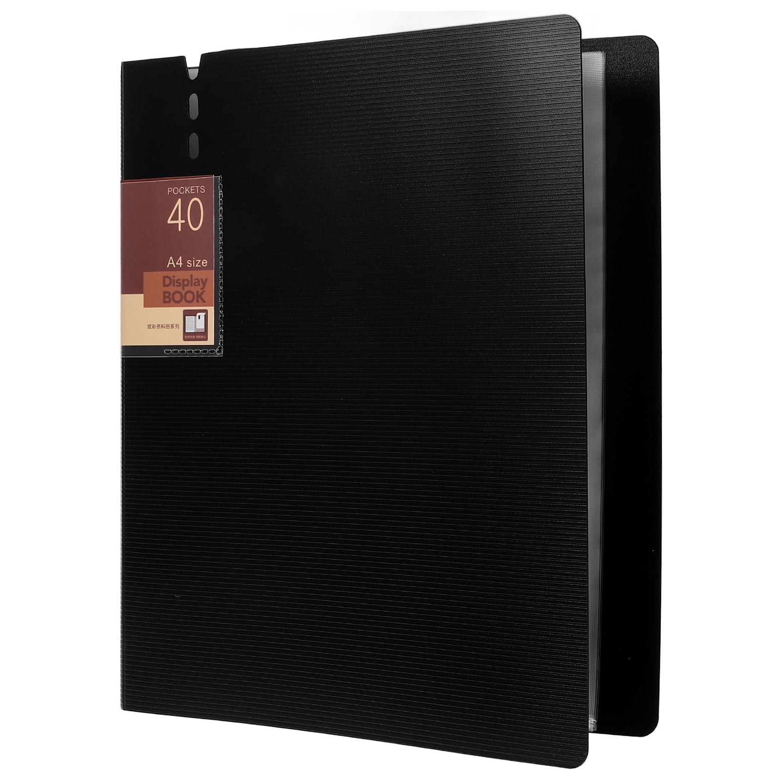 Display Folder Poster Folder Card Binder Sleeve Plastic Page Sleeve ...