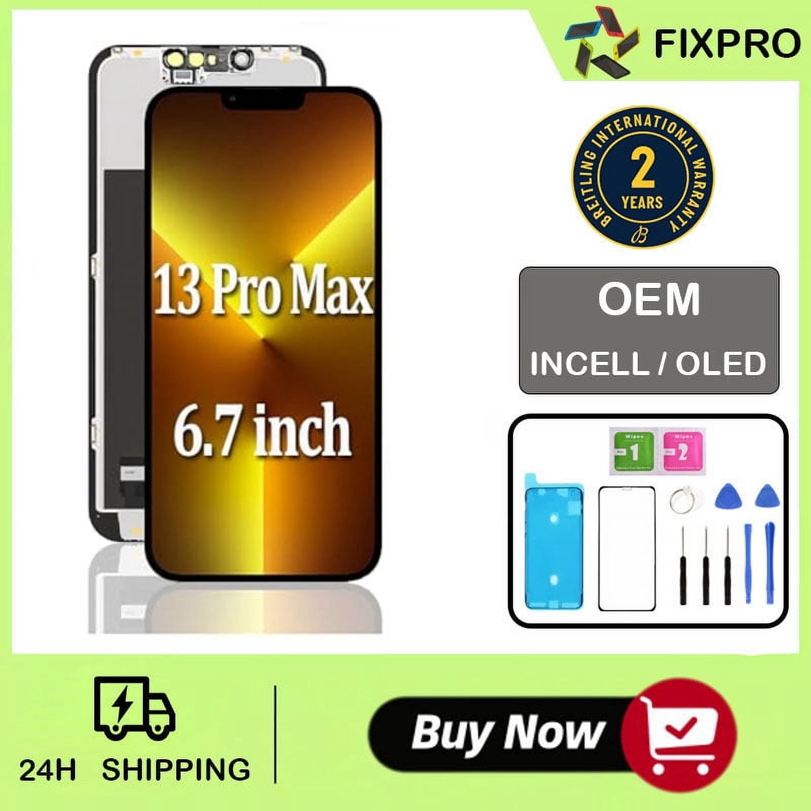 Display For Iphone 13 Pro Max Screen Replacement 6.7 Inch Mobile Phone ...