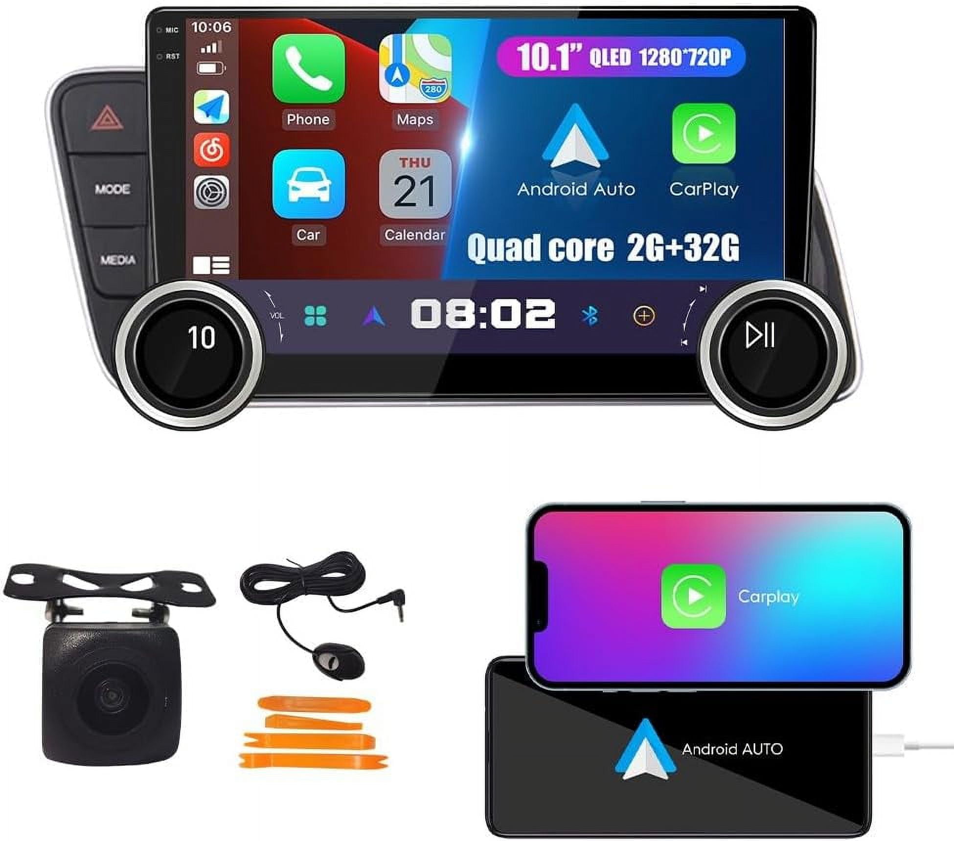 Display Knobs CarPlay/Android Auto Autoradio Android Radio Car ...
