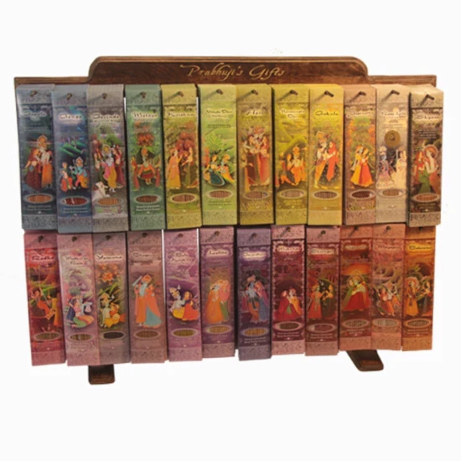 Display Rack Horizontal - 24 Fragrances Incense Sticks - 312 Packs ...