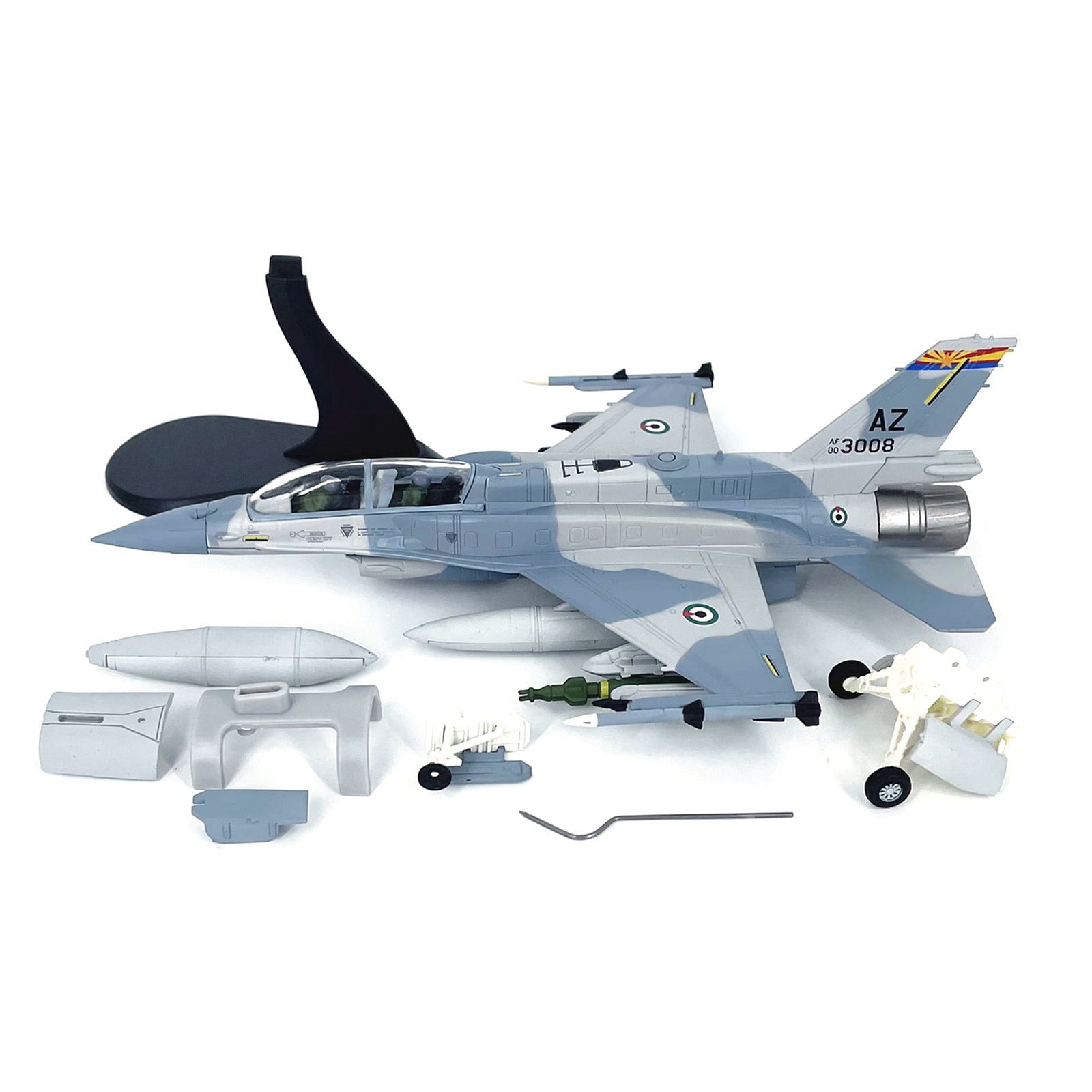 Display-Ready UAE Air Force F-16F Fighter Jet Model Ideal for Home or ...