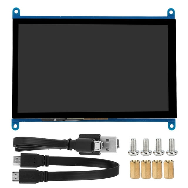 Display Screen for Raspberry Pi HD IPS 1024 X 600 7 Inch Backlight ...