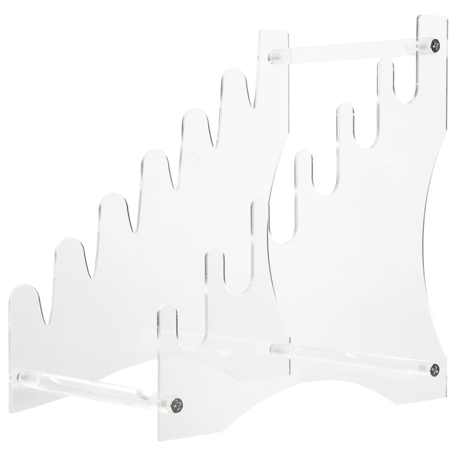 YuYiSan 1 set of Transparent Cutter Storage Rack Acrylic Fruit Cutter ...