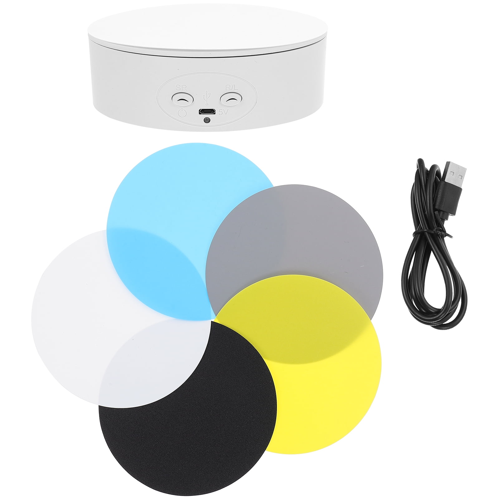 Display Shelf Turntable Supply Convenient Rotating Stand Household ...