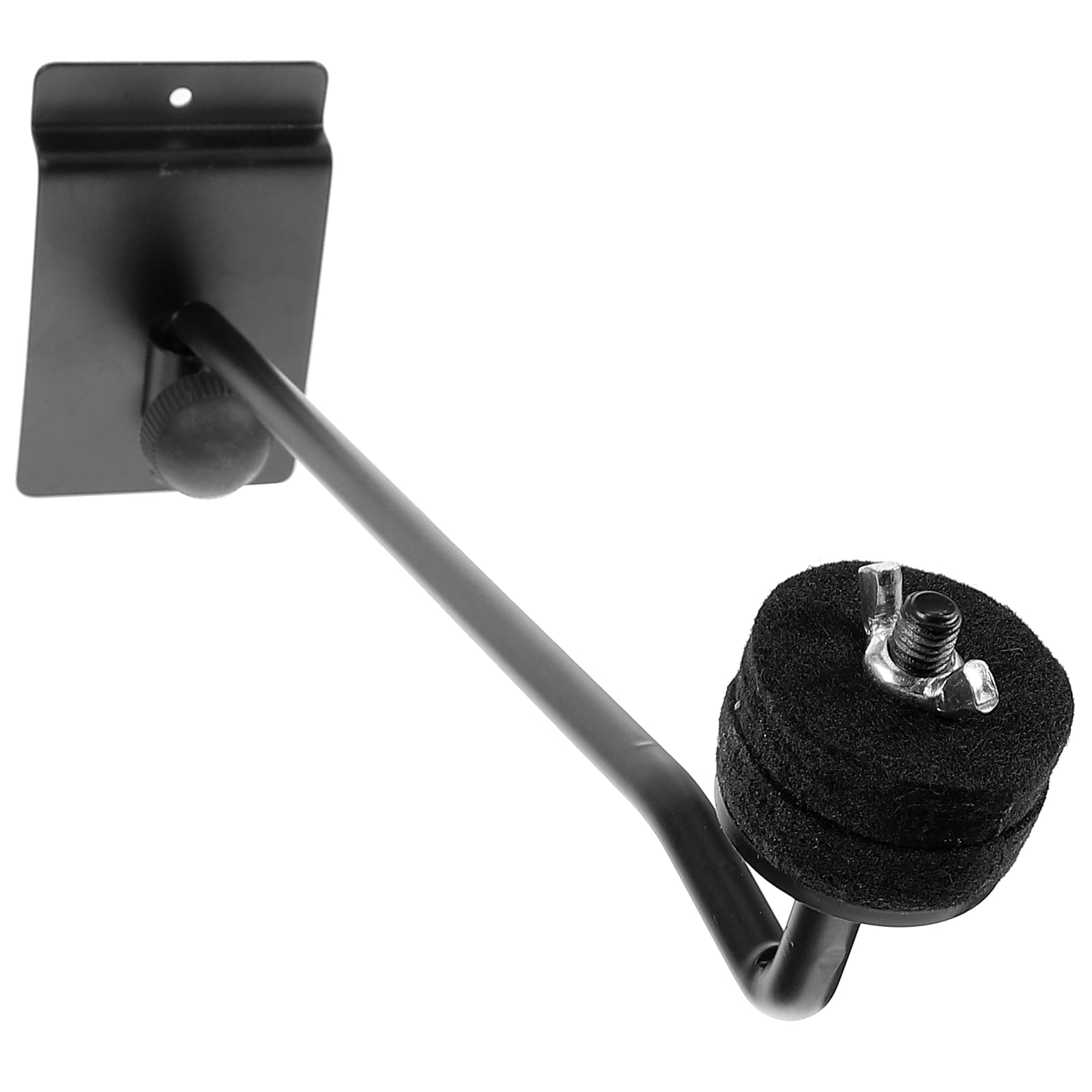 MERRYHAPY Cymbal Display Stand Wall Mount Black Finish for Musicians ...