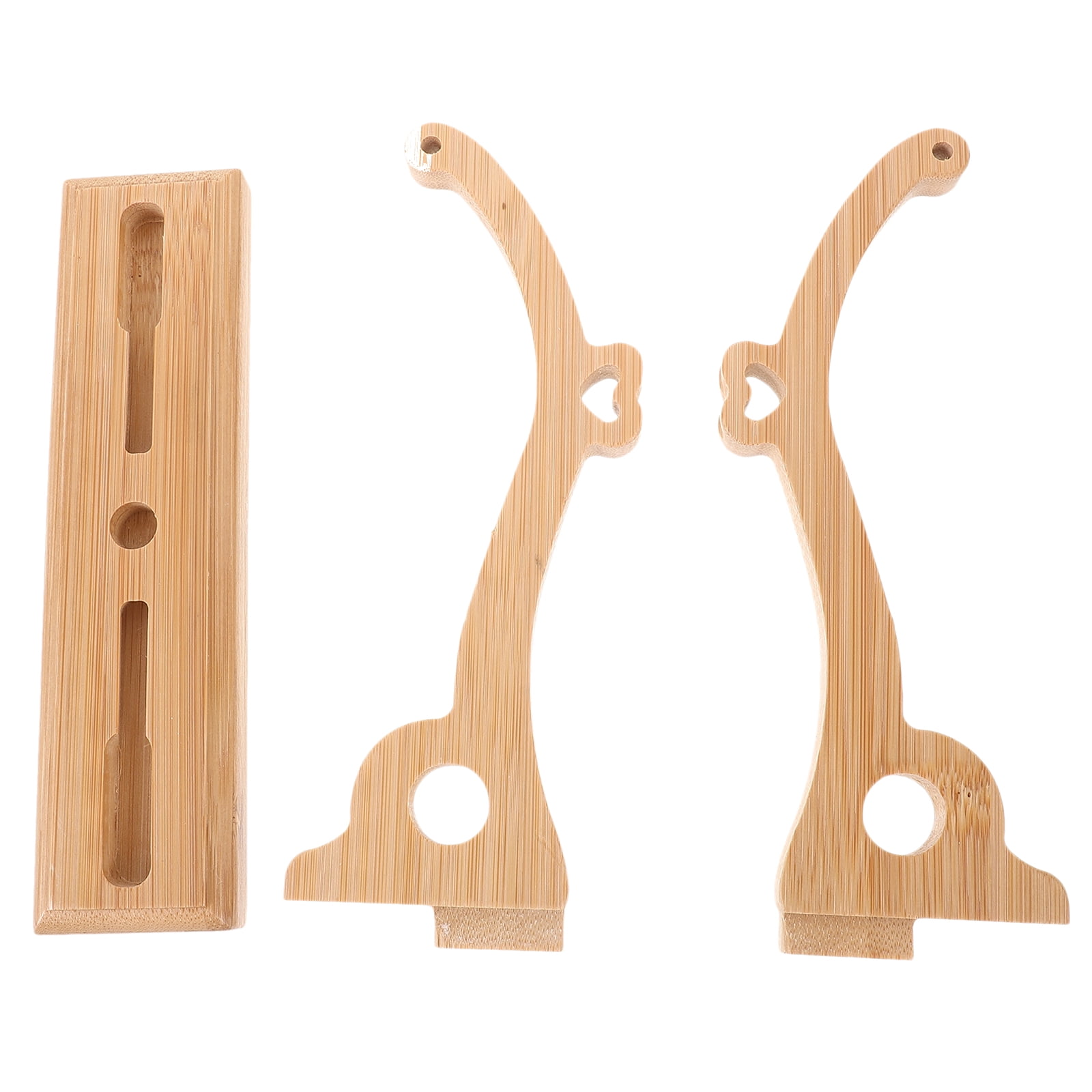 Display Shelves Fan Decorative Stand Round Bracket Wooden Bride ...