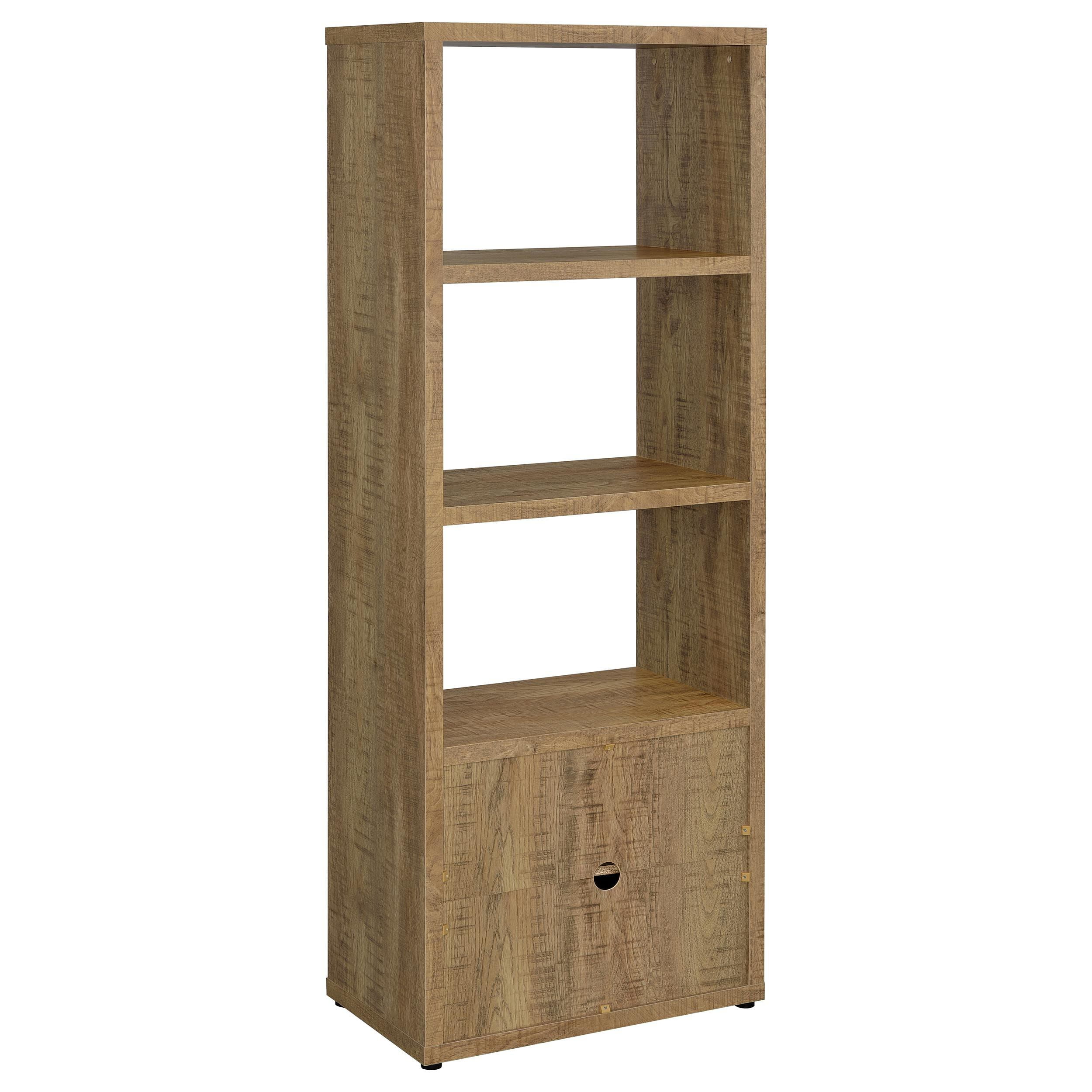 Display Shelves Noriega Mango 3-shelf Engineered Wood Media Tower ...