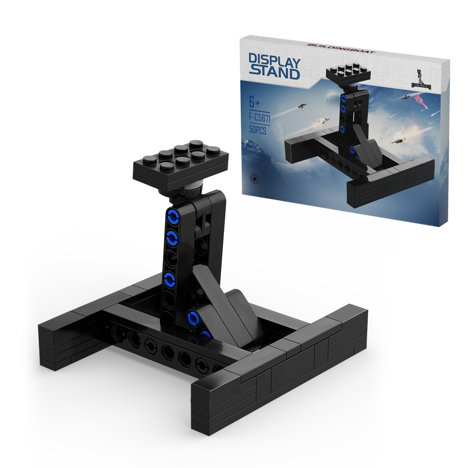 Display Stand Bricks with Box and Paper Manual for X-Winged 75102,75149 ...