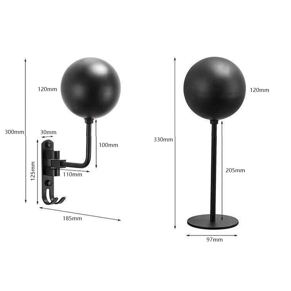 Display Stand,Caps Metal Wall-mount Helmet Display Stand Helmet Helmet ...
