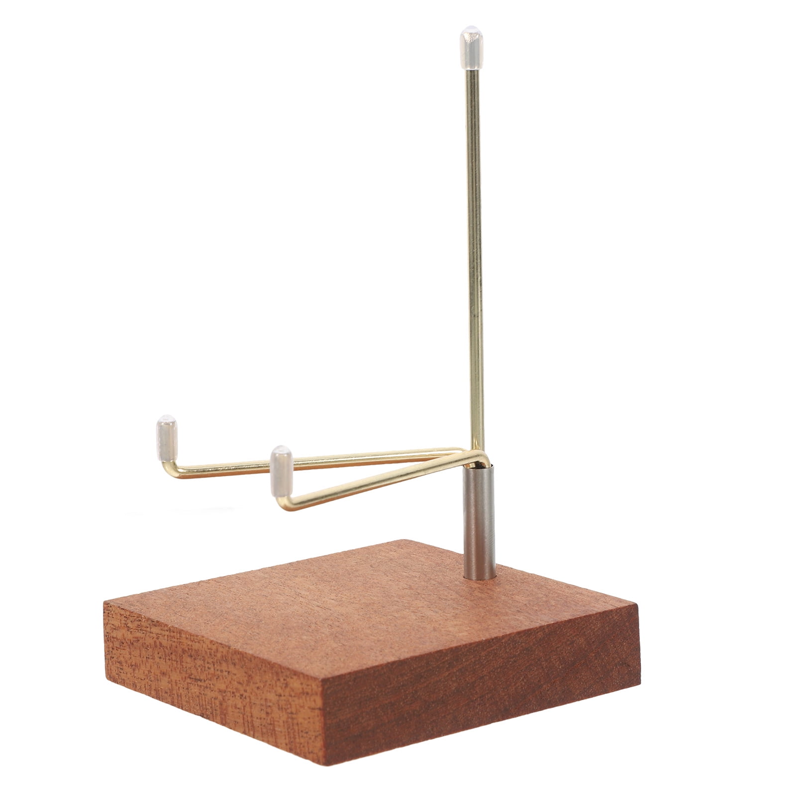 COMPUKAS Display Stand Crystal Display Shelves Wooden Display Holder ...
