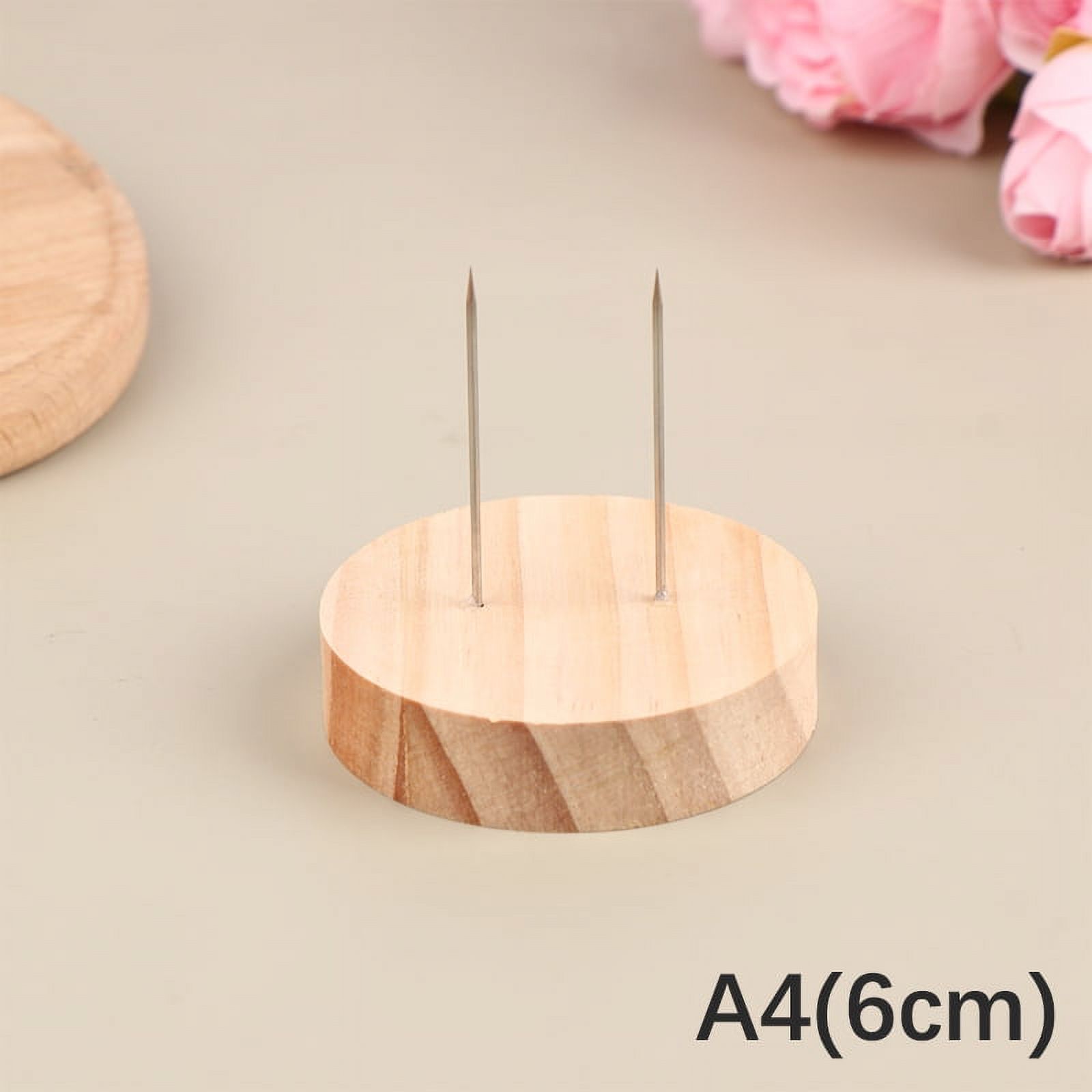 Display Stand Holder Crochet Stands Rack Support Storage Base Wooden ...