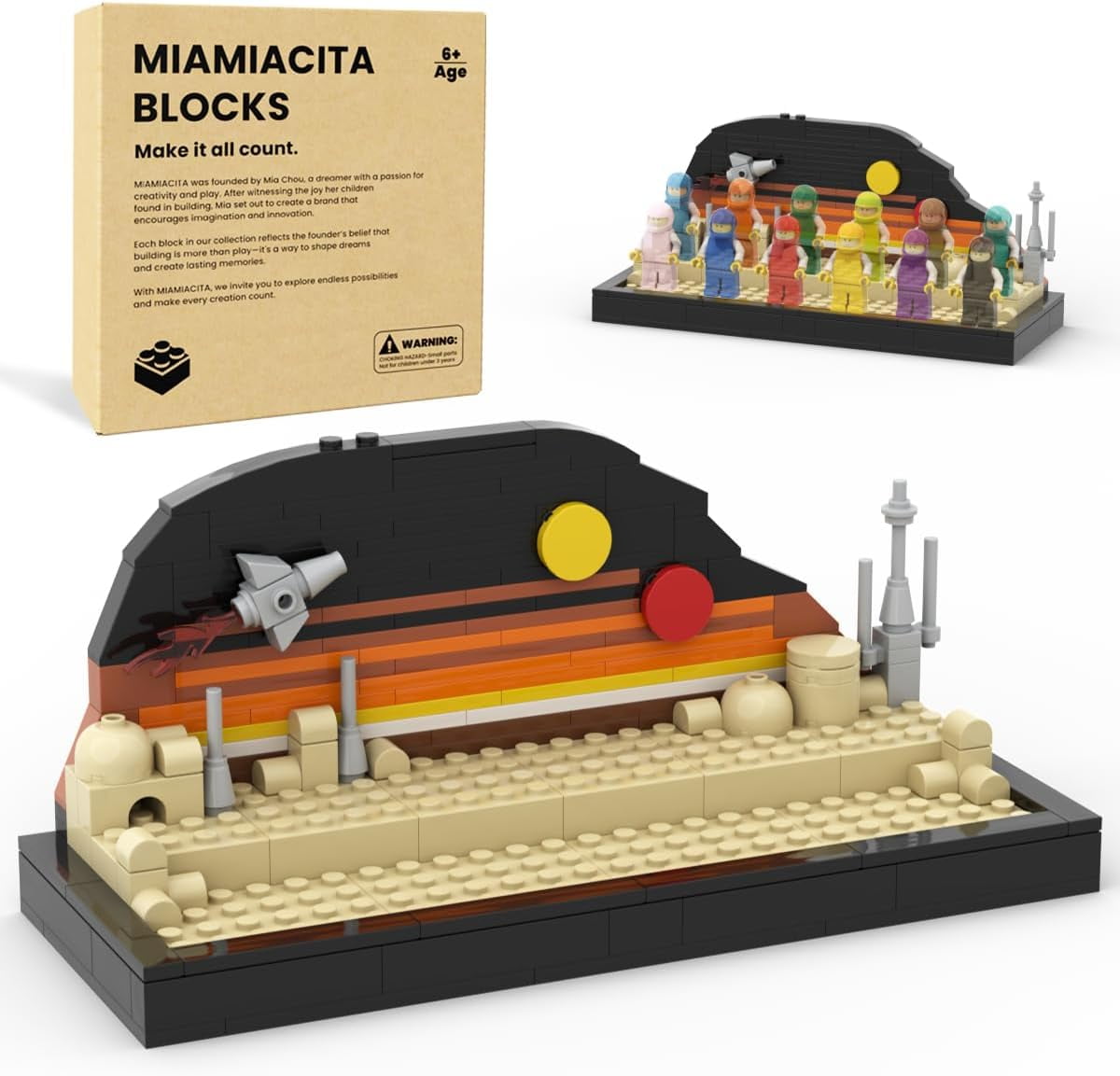 Display Stand for Lego Minifigures Series 26 Spacewalking Astronaut ...