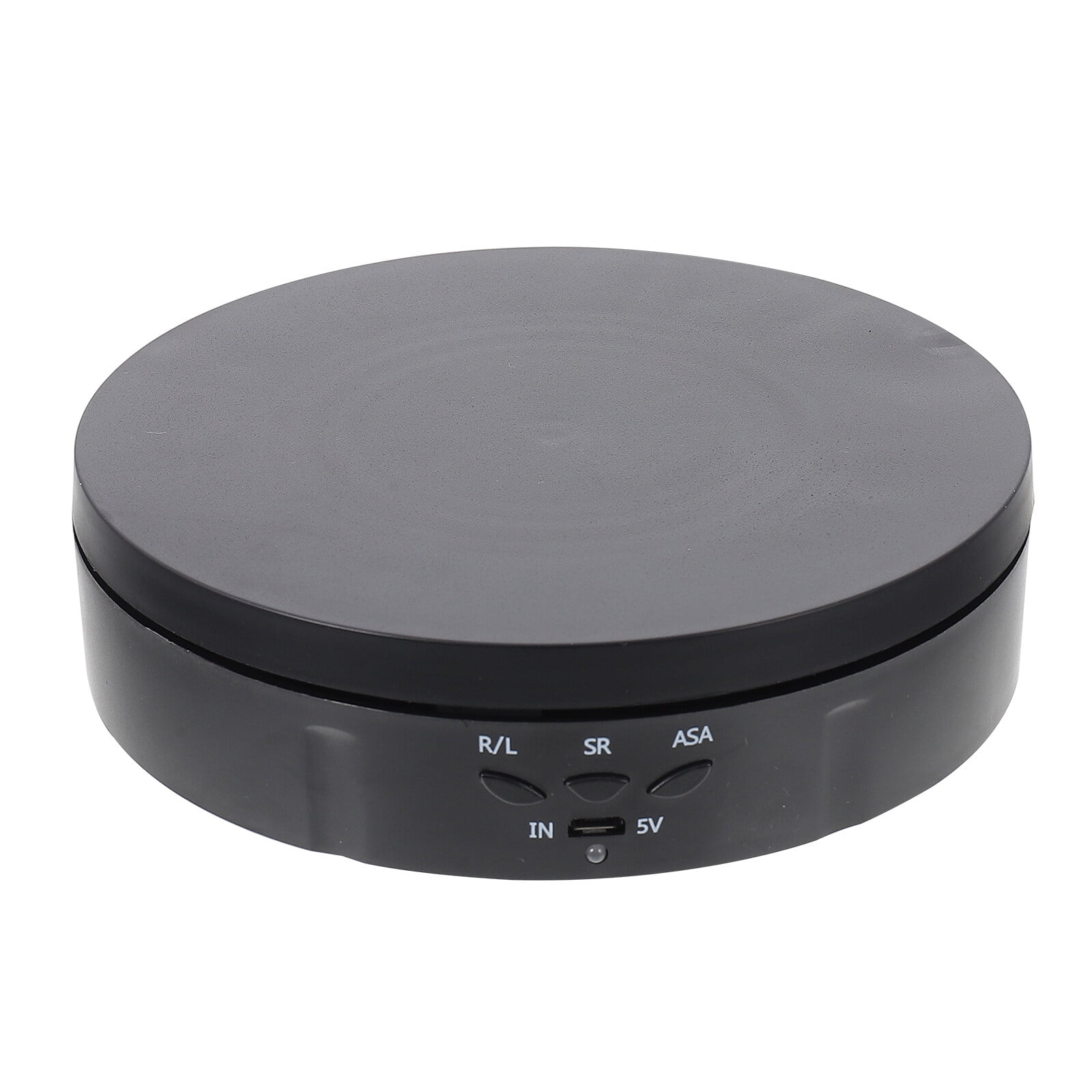 Electric Rotating Turntable Display Rack for Storage Use ABS Black 1 ...