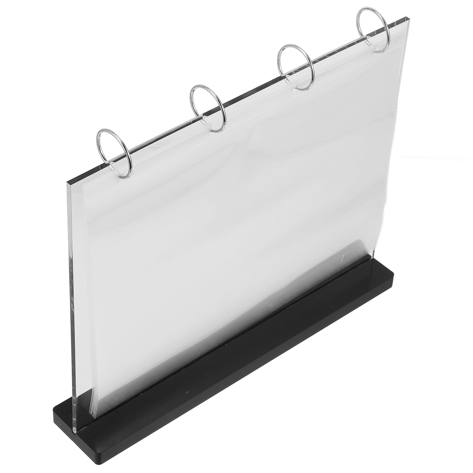 Display Stand The Menu Paper Holder Table Top Sign Holder Menu Holder ...