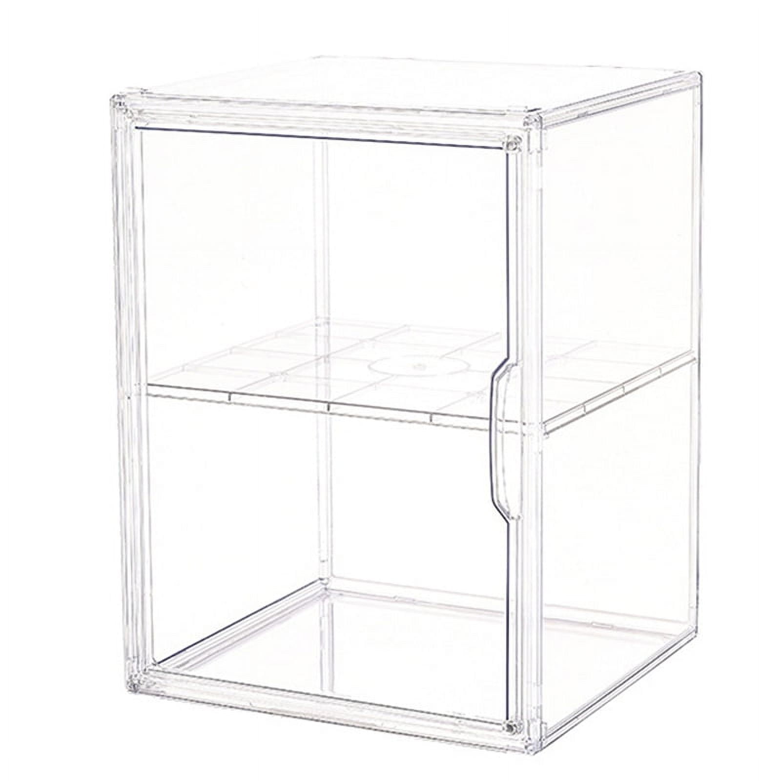 Display Stand Transparent Ladder Model Storage Box Hand Puppet Display ...