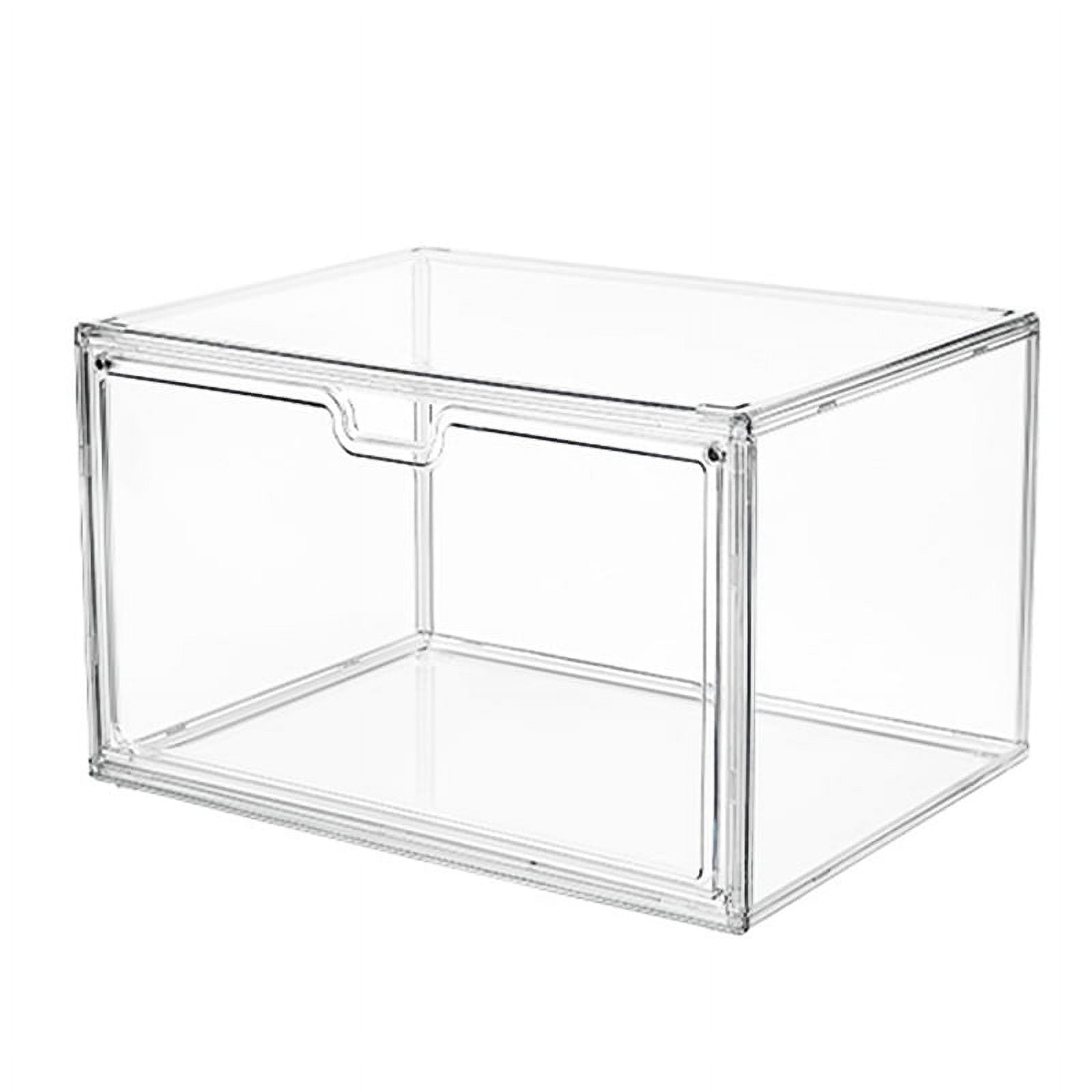 Display Stand Transparent Ladder Model Storage Box Hand Puppet Display ...