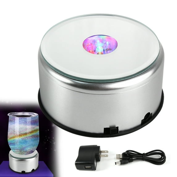 Display Stand Turner 360° Rotating Display Stand Turntable Automatic ...