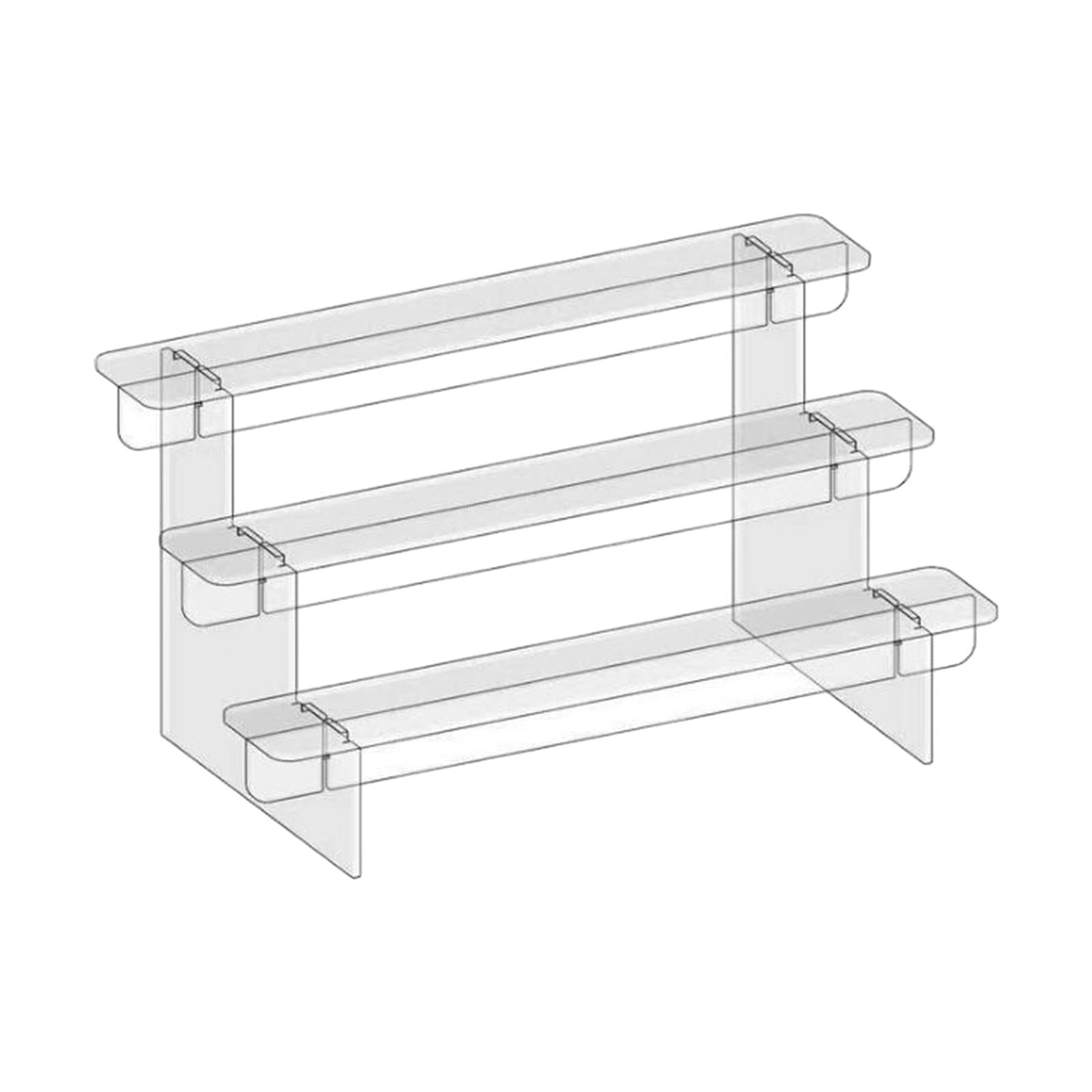 Display Stands,Clear Acrylic Display Stand Counter Retail Riser,Jewelry ...