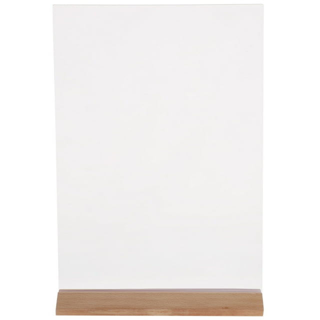 Display Table Card Reception Label Tabletop Menu Stand 29.7X21cm ...