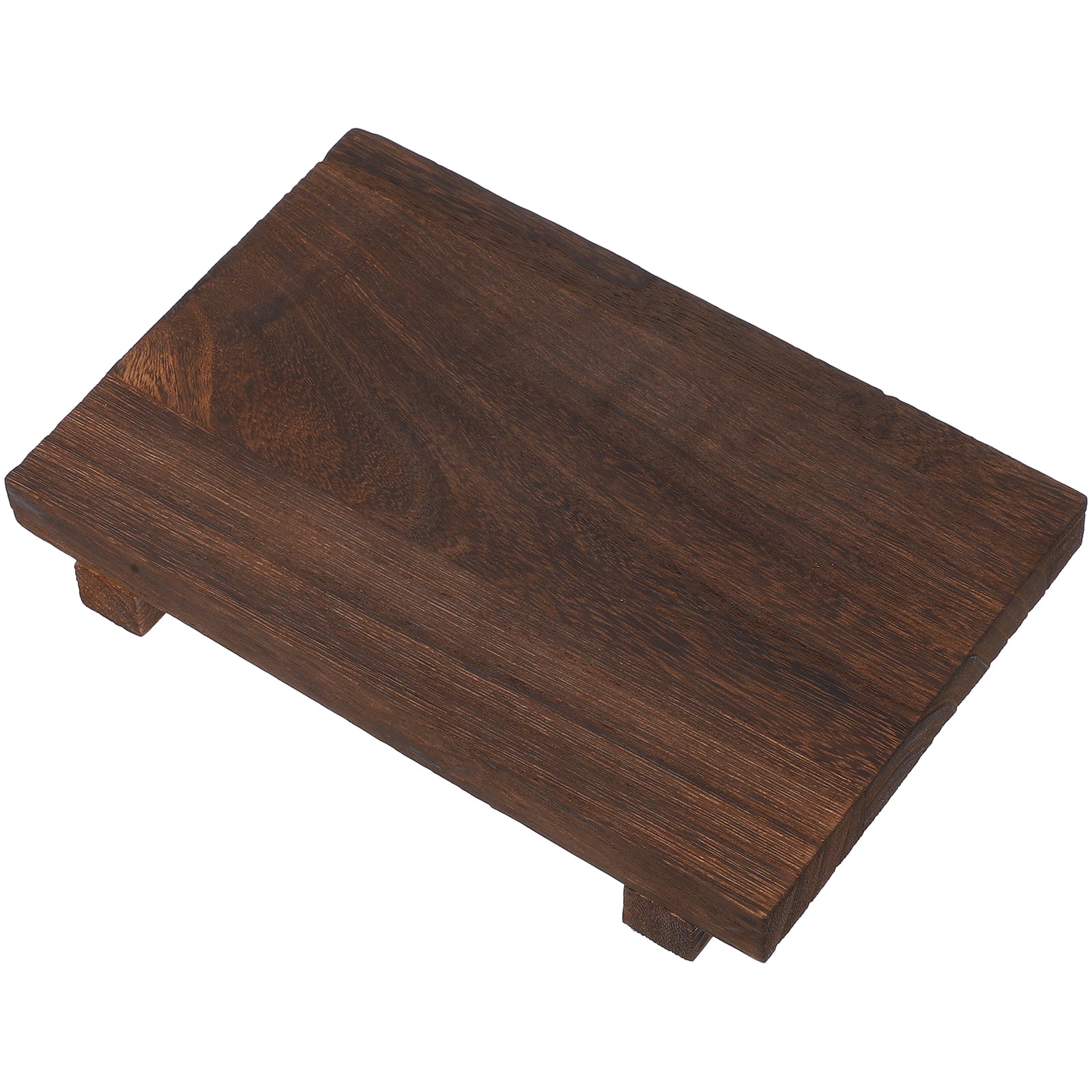 Amosfun Wooden Soap Tray for Home Use Coffee Color Multifunctional ...
