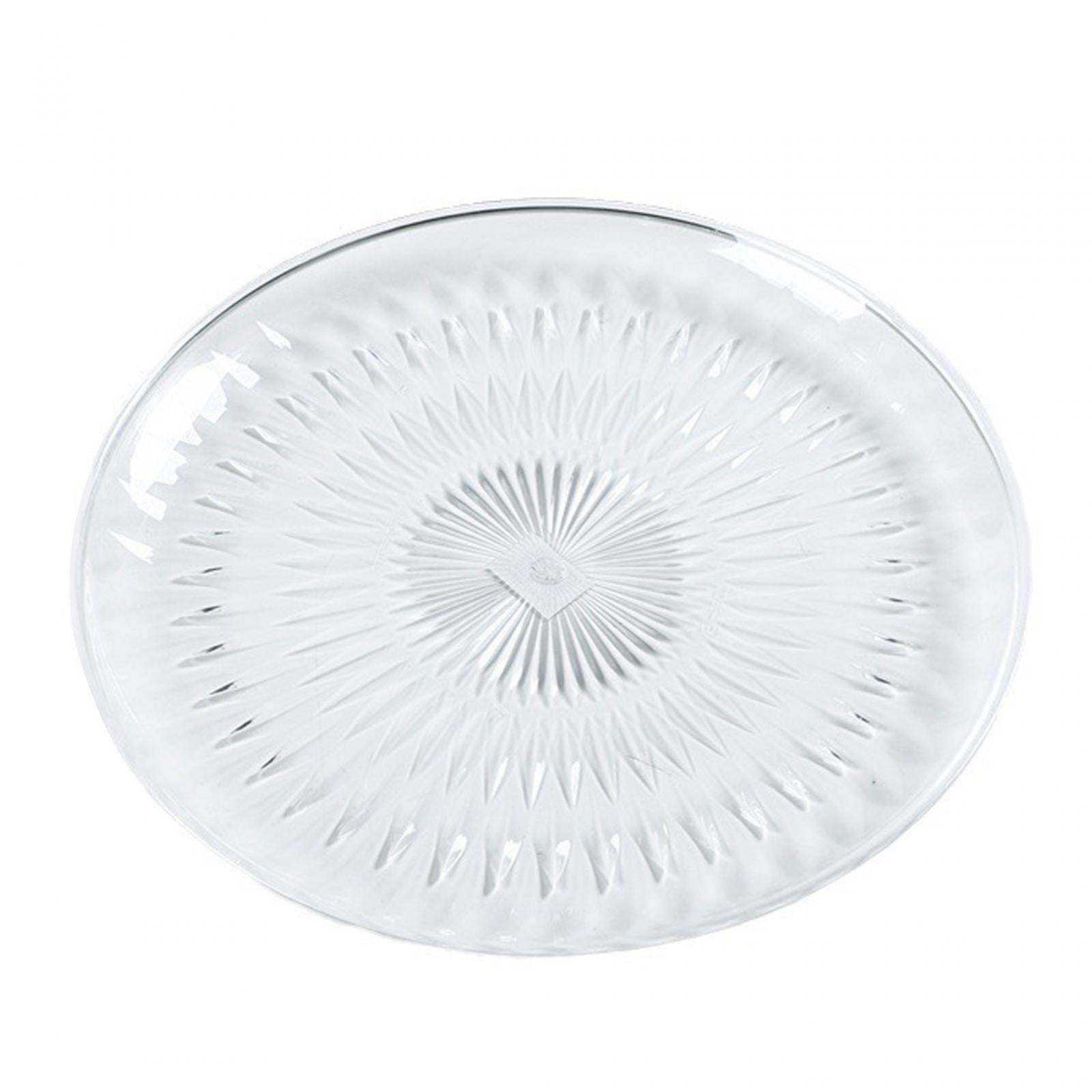 Display Tray Serving Dish Multi Functional Smooth Transparent Party ...