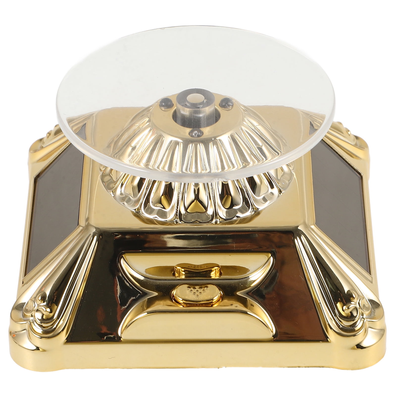 Display Turntable with Light Carousel Motorized Rotating Spinning Stand ...