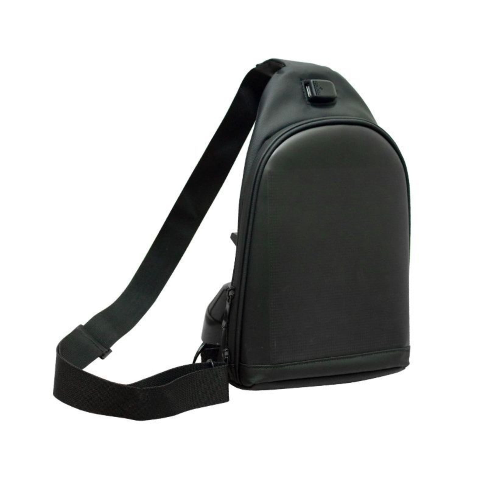 LED Display Screen Light Walking Billboard Backpack Laptop Bag(AS SHOW ...