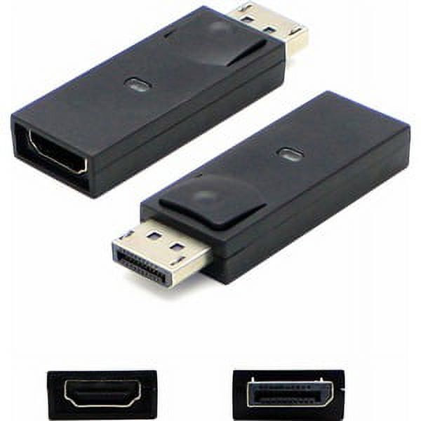 DisplayPort 1.2 Male to HDMI 1.3 Female Black Adapter Which Requires ...