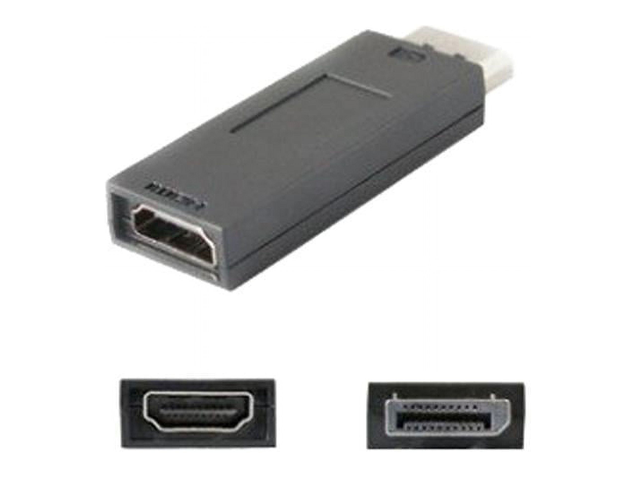 DisplayPort 1.2 Male to HDMI 1.3 Female Black Adapter Which Requires ...